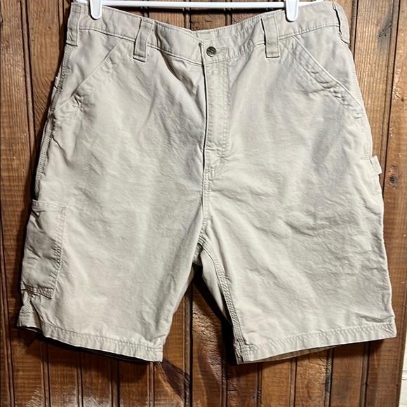 Carhartt | Shorts | Carhartt Mens Beige Cargo Shorts | Poshmark